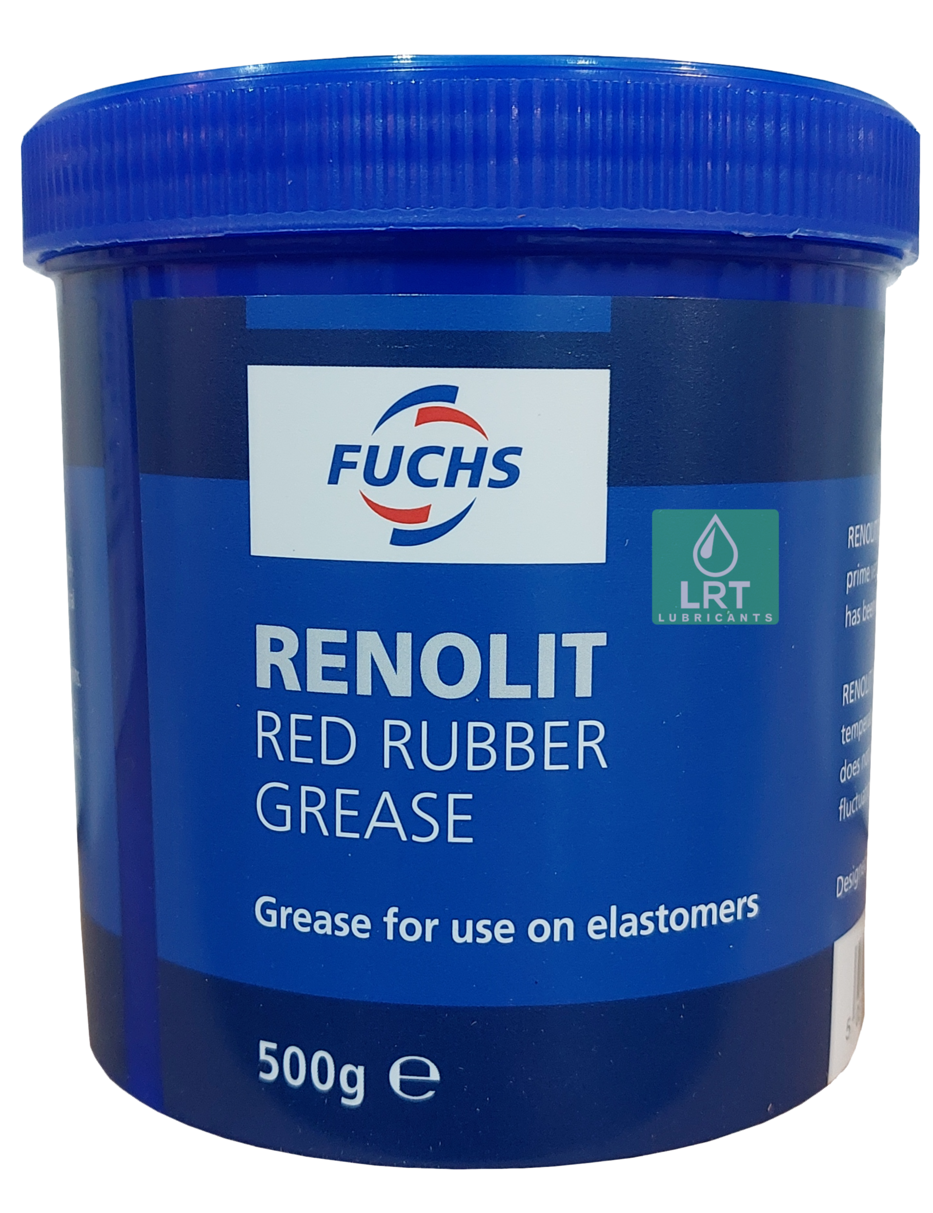 Fuchs Renolit Red Rubber Grease - 500g Tub | LRT Lubricants Shop