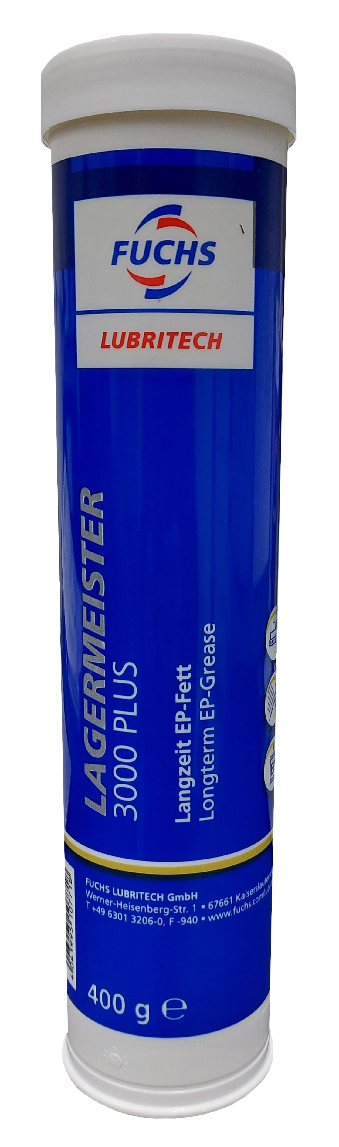 Fuchs Lubritech Lagermeister 3000 Plus - 400g Cartridges – LRT Lubricants